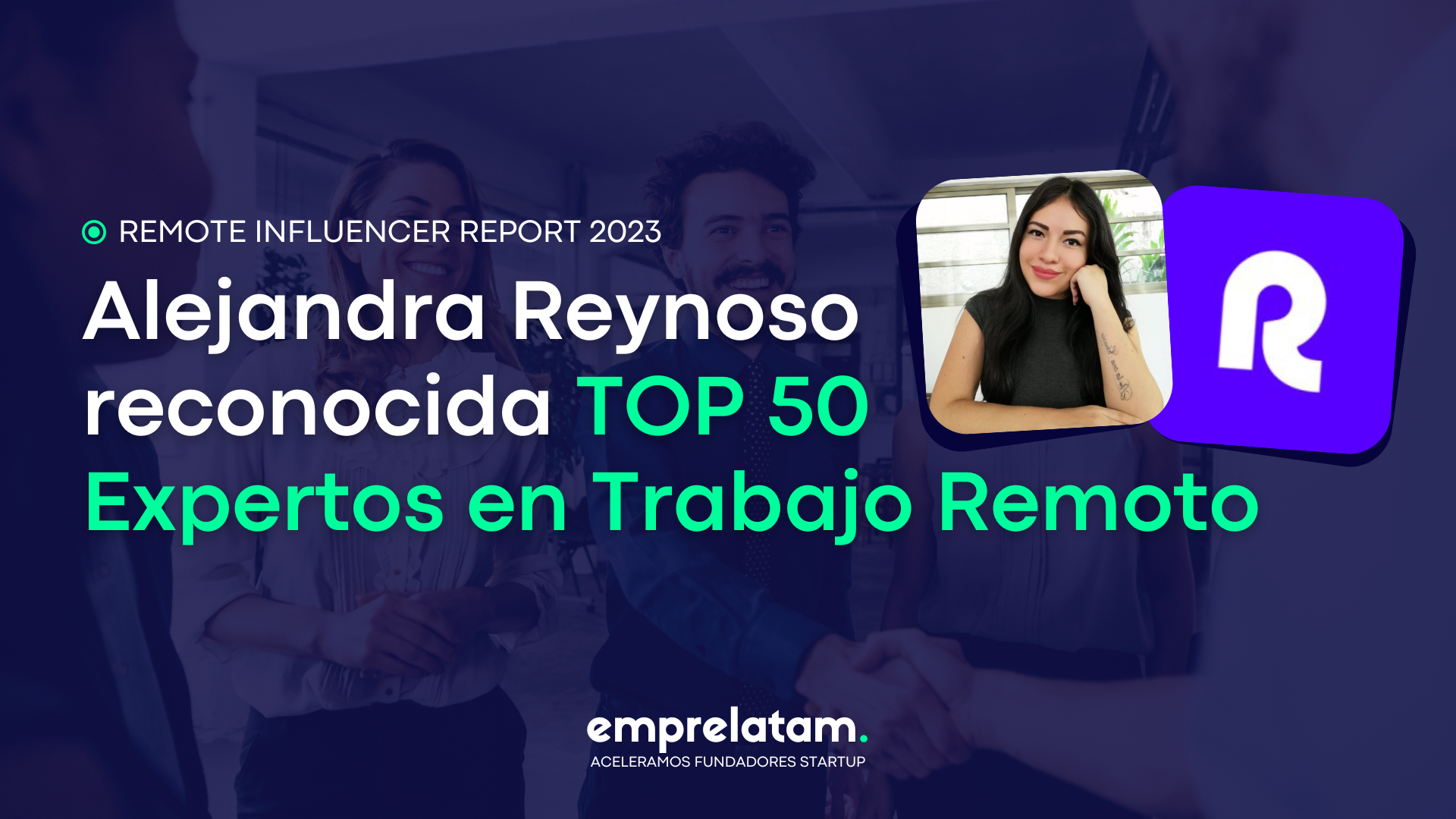 Alejandra Reynoso reconocida TOP 50 expertos globales en Trabajo Remoto ...